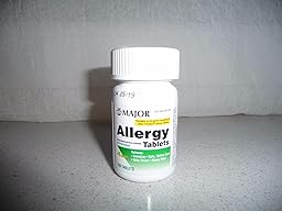 Amazon.com: Major Pharmaceuticals Chlorpheniramine 4 mg Tablets, 100 ...