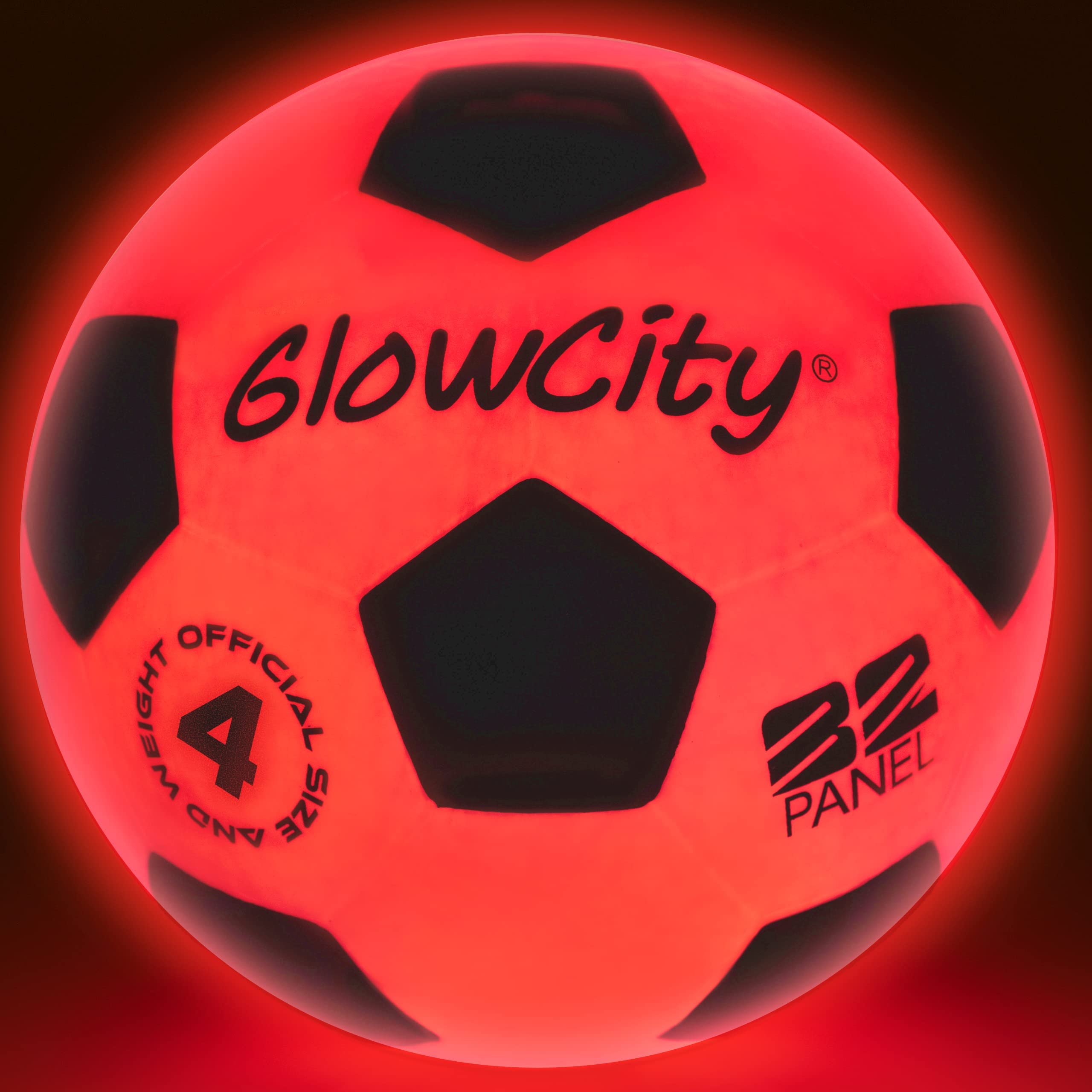 Mua GlowCity Glow in The Dark Soccer Ball | Light Up Indoor/Outdoor ...