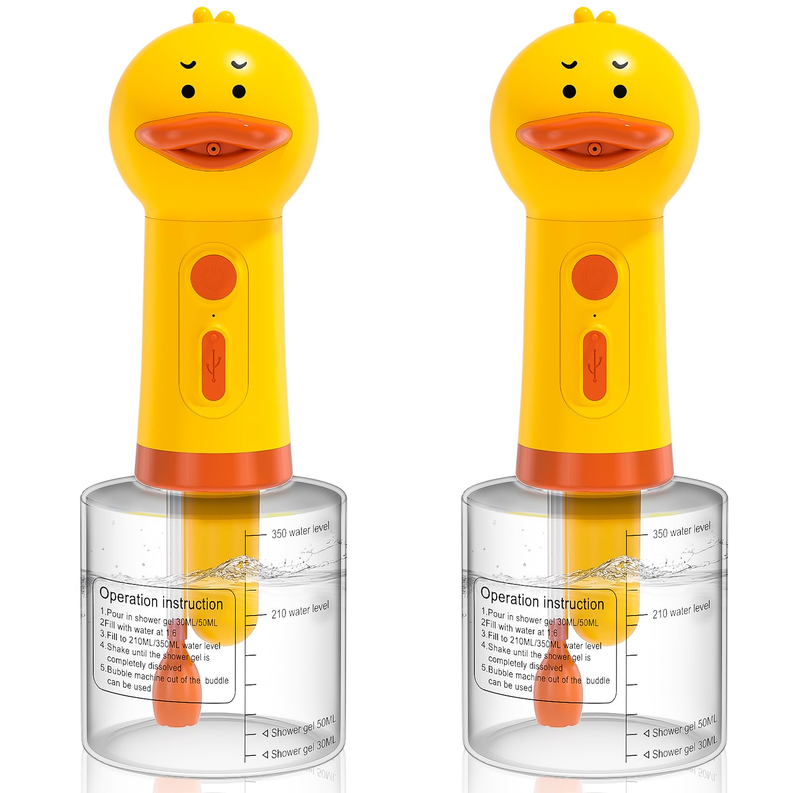 SPYONG Electric Dog Cleaning Foam Machine, Rechargable Soap Dispenser ...