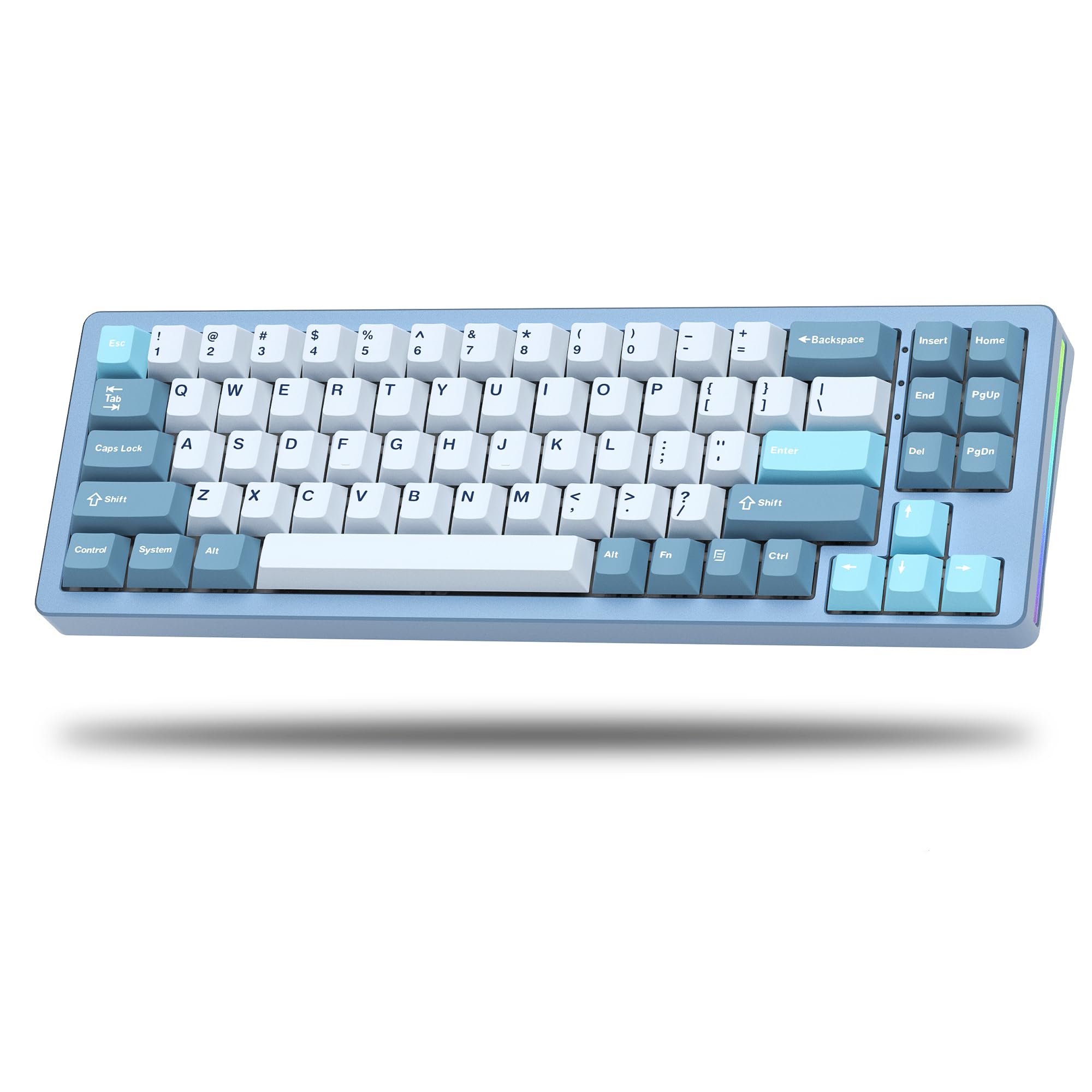 Mua Womier SK71 75% Gaming Keyboard, Aluminum Alloy Shell Wireless ...