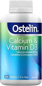 Ostelin Calcium and Vitamin D3 Tablets - Boosts Calcium Intake and ...