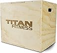 Amazon.com : Titan Fitness 12" 14" 16" Wood Plyometric Box HD Plyo Box ...