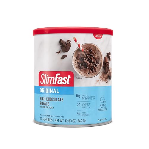 SlimFast Meal Replacement Powder, Original Rich Chocolate Royale ...