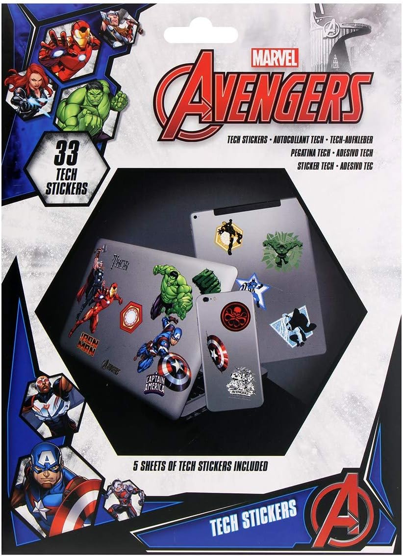 Marvel kit de 33 Autocollants-Avengers, TS7404, Multicolore: Amazon.fr ...