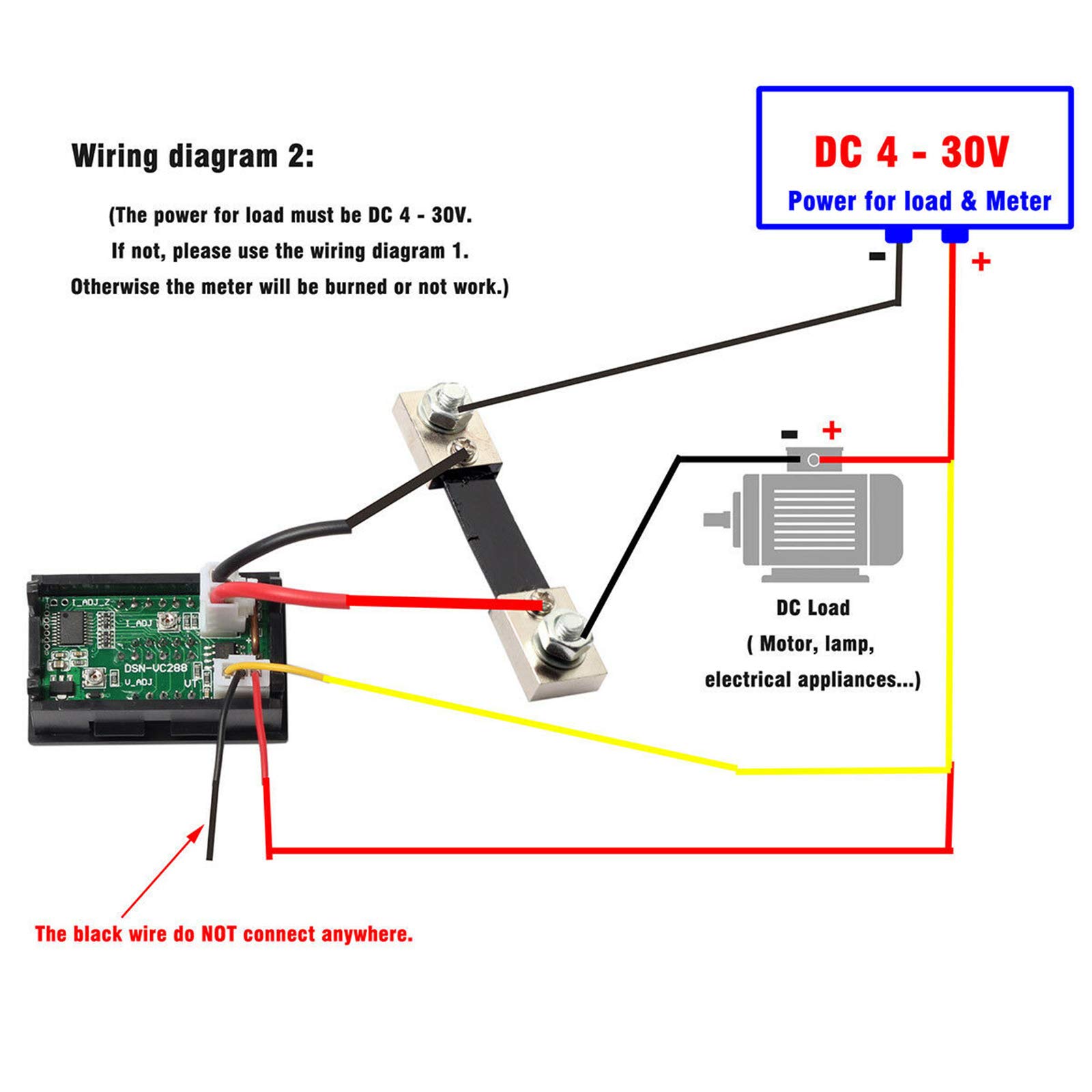 Mua Artudatech Digital Voltmeter Ammeter Current Voltage Tester DC4-30V ...