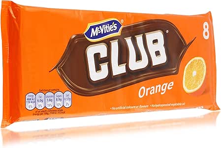 Mcvities Club Orange Biscuits - 176 gm: Buy Online at Best Price in UAE ...