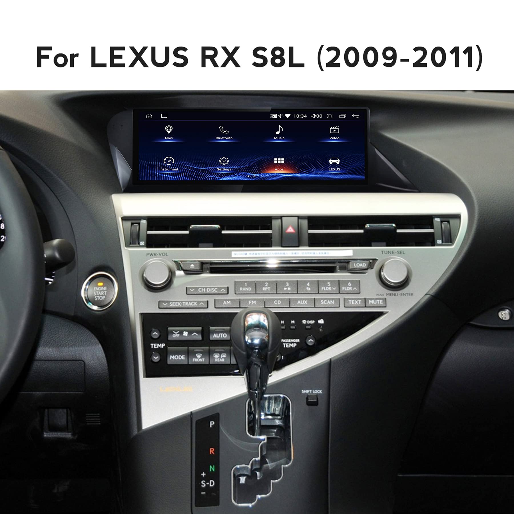 Mua MekedeTech Android 12 System 10.25 inch Touch Screen Radio Car ...