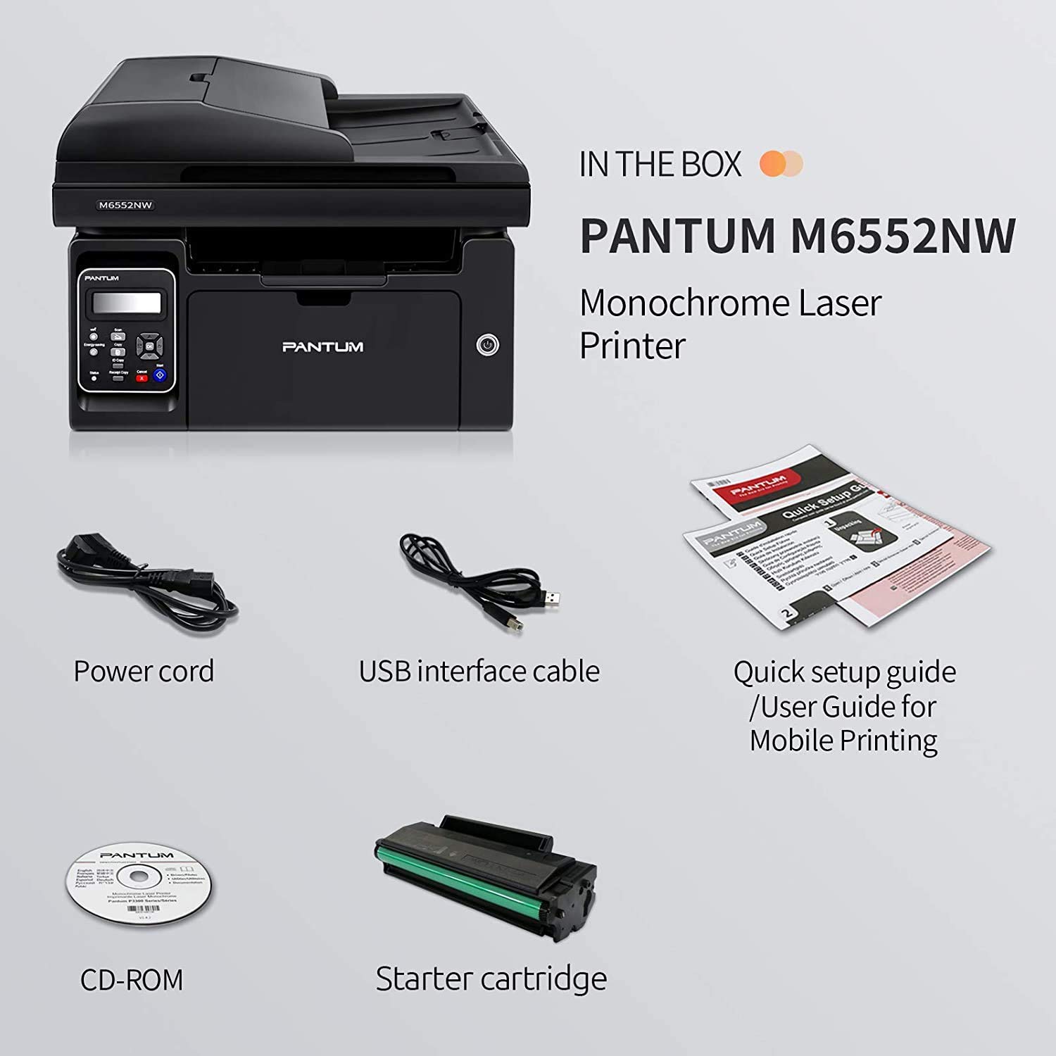 Mua Pantum M6552NW All in One Laser Wireless Monochrome Printer ...