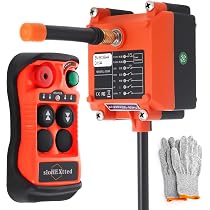 Portable Winch 2-Channel Industrial Wireless Remote Control For Cranes ...