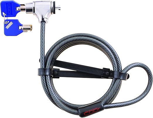 Amazon.com: CODi Key Cable Lock, Black (A02001) - Integrated Security ...