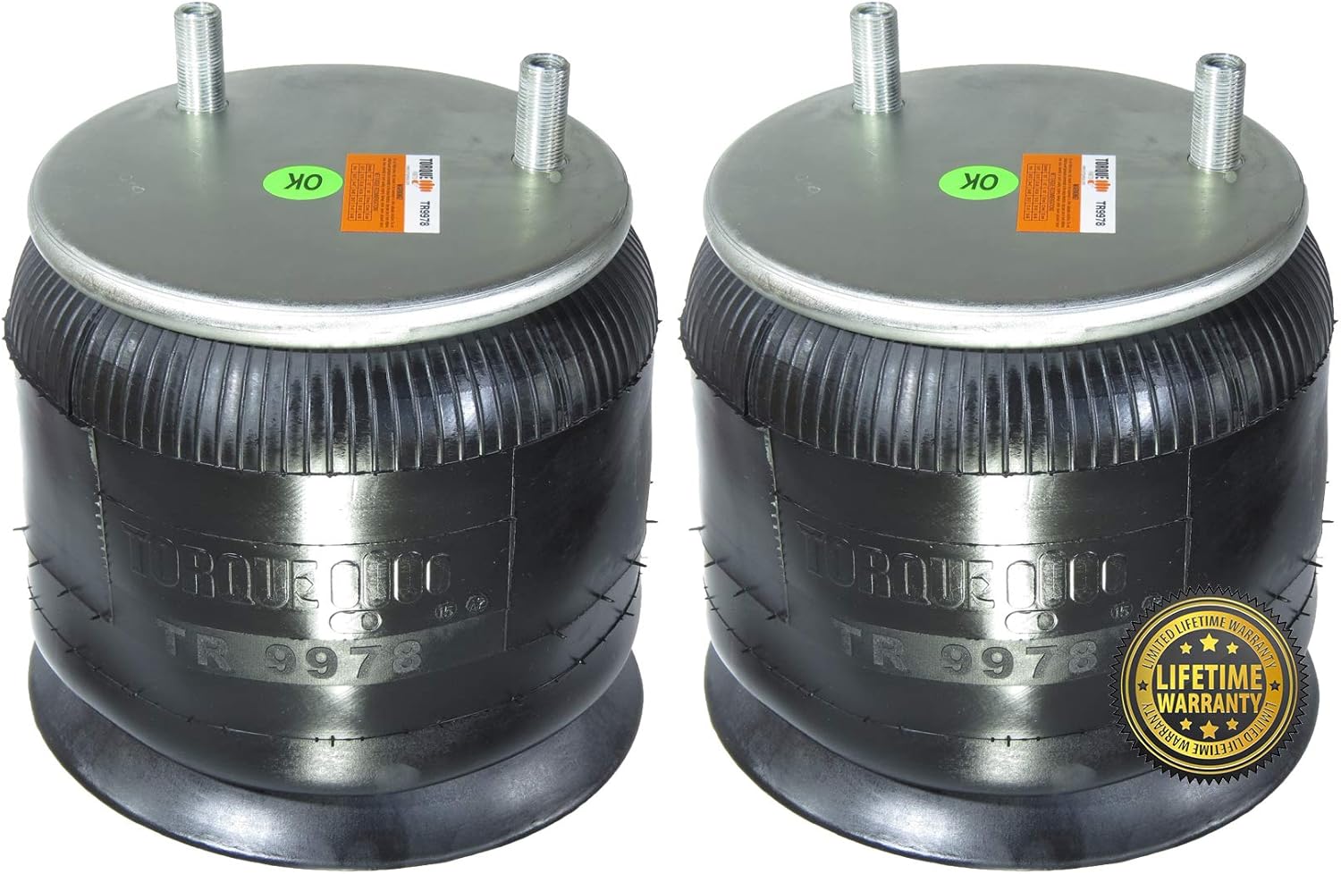Amazon.com: Pair of TORQUE Trailer Air Spring (Replaces Firestone W01 ...