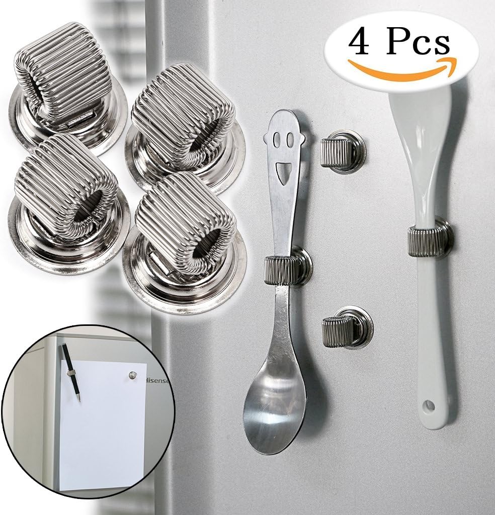 BTSKY 4 Pcs Super Strong Magnetic Pen Pencil Holders Clips with ...