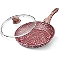 Amazon.com: KOCH SYSTEME CS 12" Red Granite Non-Stick Frying Pan with ...