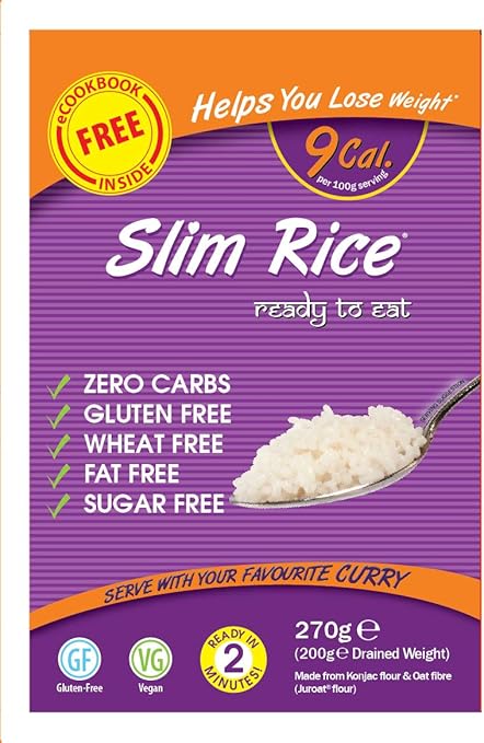 Eat Water Slim Rice Zero Carbohydrate 5 Pack * 270 Grams | Made from ...