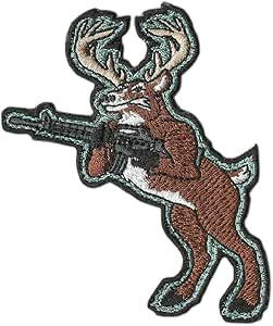 Amazon.com: AR-15 Deer Hunting Tactical Morale Patch: Arts, Crafts & Sewing