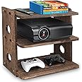 Amazon.com: BEARUT Wood Floating Shelves Wall Mount Projector Shelf ...