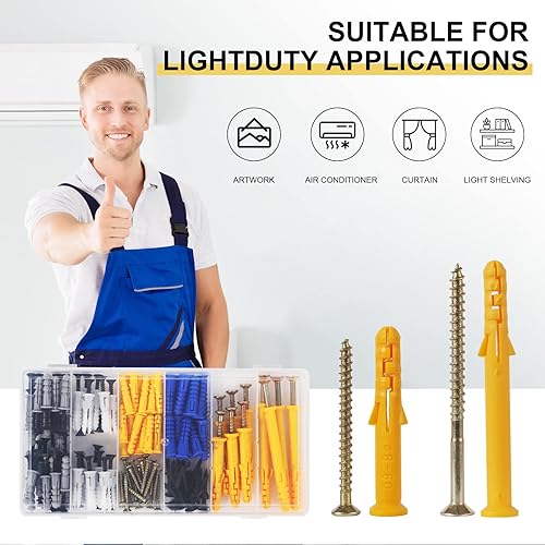 Plastic Wall Anchor Sizes