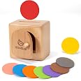 Amazon.com: Woodtoe Montessori Coin Box for Kids, Montessori Toys for ...