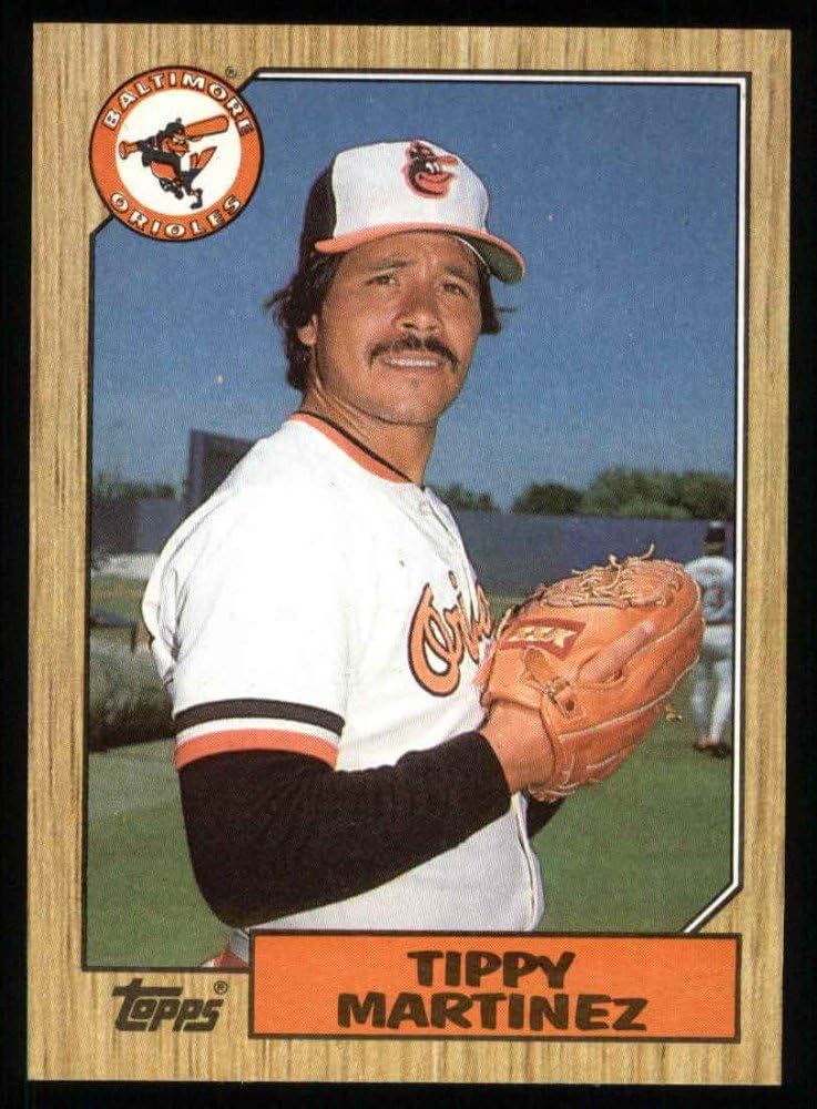Amazon.com: 1987 Topps # 728 Tippy Martinez Baltimore Orioles (Baseball ...