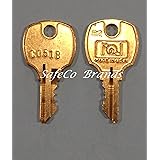 2-Keys for Electrical Panels & Switches SafeCo Brands (NSR251 Square D ...