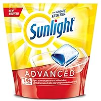 SUNLIGHT Advanced Dishwasher Detergent 72 count : Amazon.ca: Health ...
