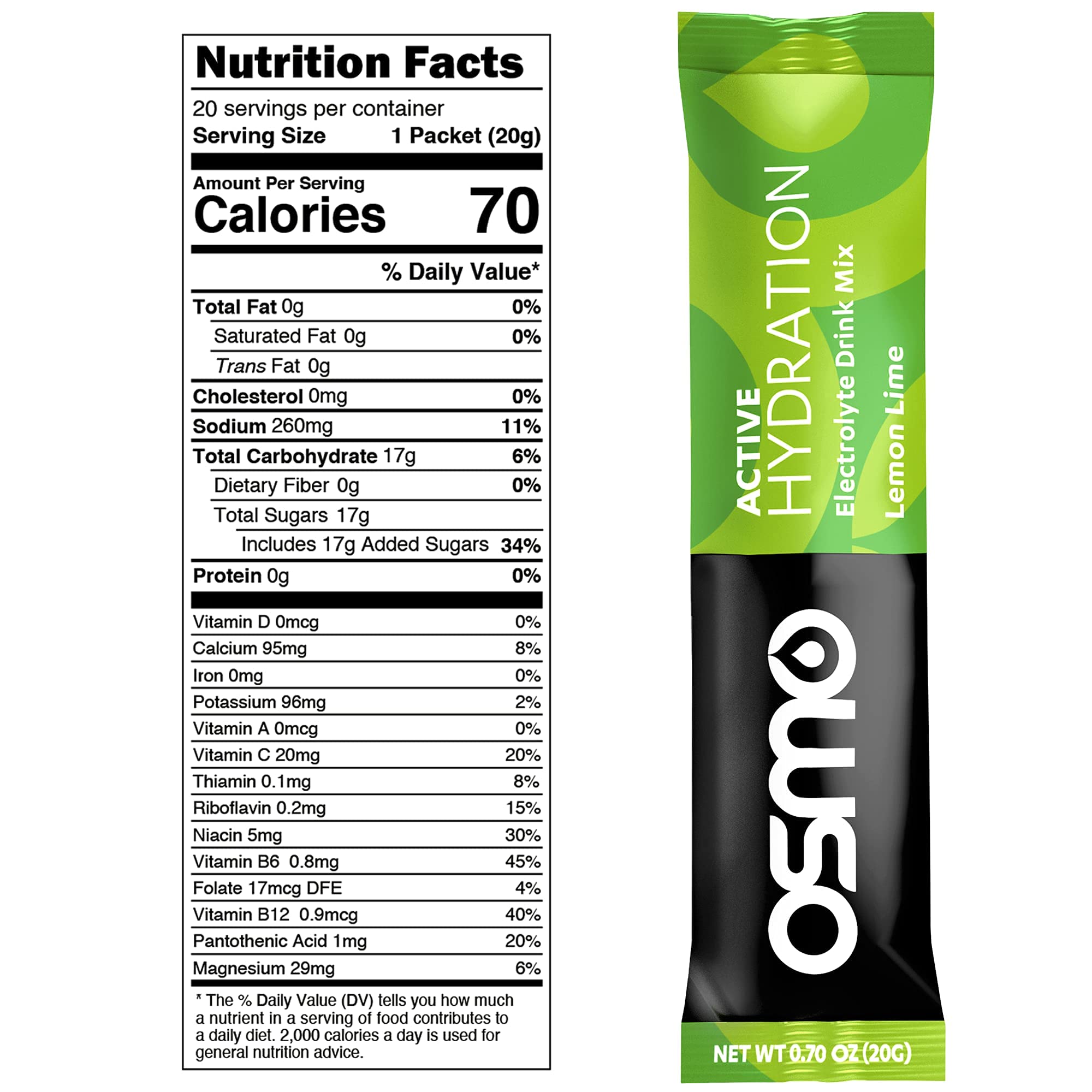 Mua OSMO Nutrition Active Hydration | 12-Single Serve Sample Pack ...