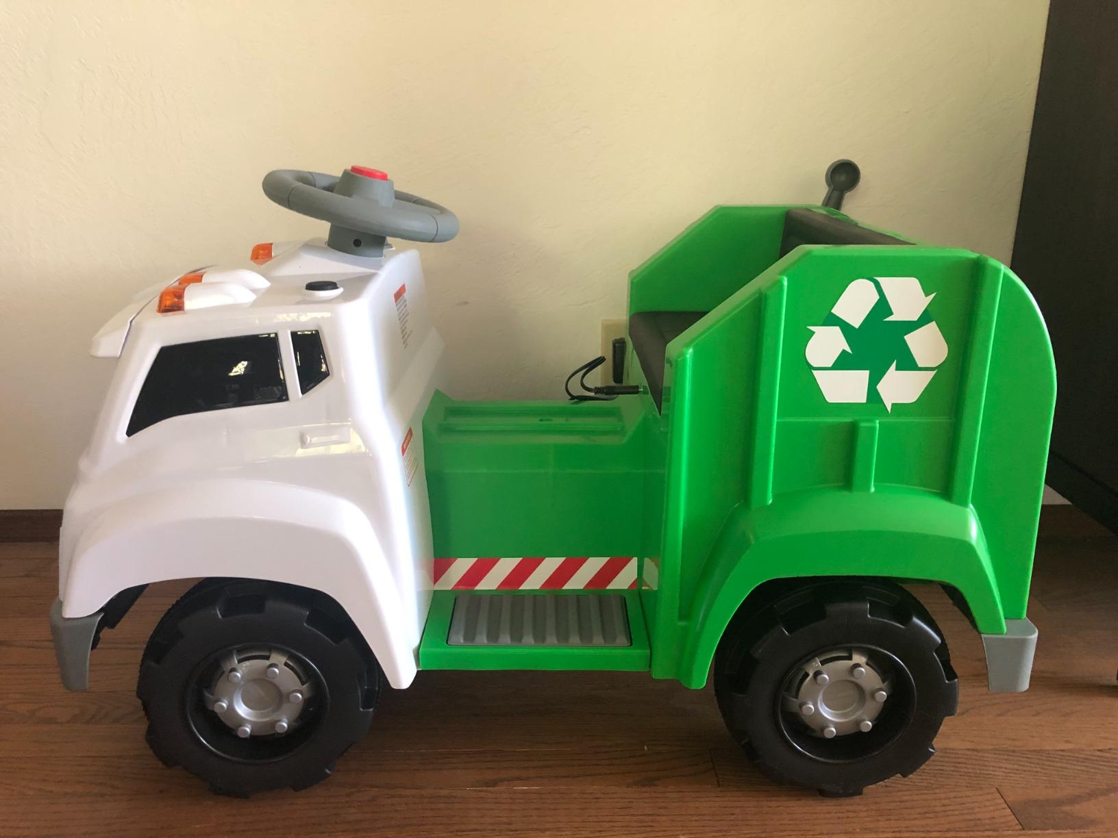 $31/mo - Finance Kid Trax Real Rigs Toddler Recycling Truck Interactive ...
