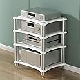 Amazon.com: LSMKKA Heavy Duty Audio Component Rack, 85cm High Amplifier ...