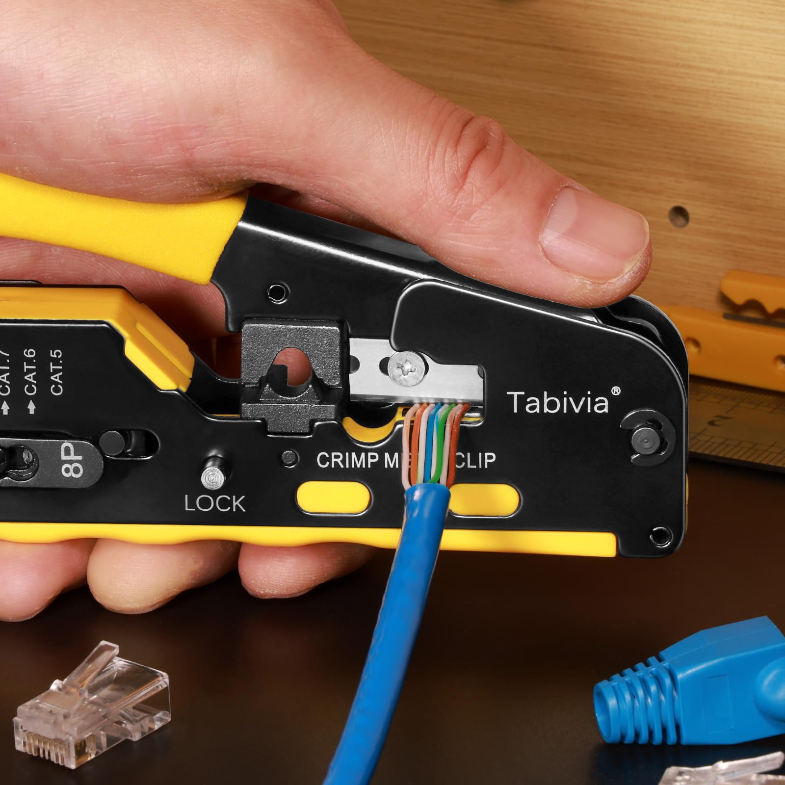 Mua STP/UTP Pass Through RJ45 Crimp Tool Pass Through RJ45 Ethernet ...