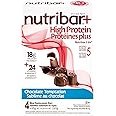 Nutribar Original Nutribar+ Original Meal Replacement Bars, Chocolate ...
