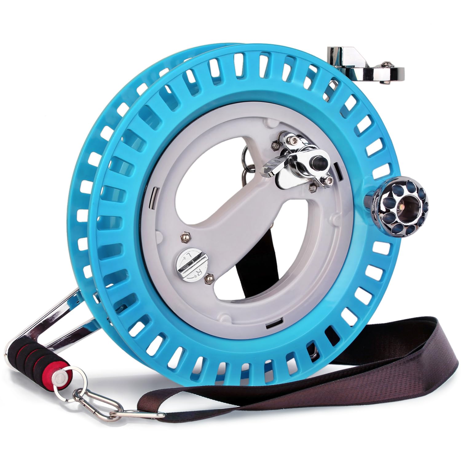 C COMCROSFLY Professional 10.6 inch Kite Reel, Hand- Hold Steady Metal ...