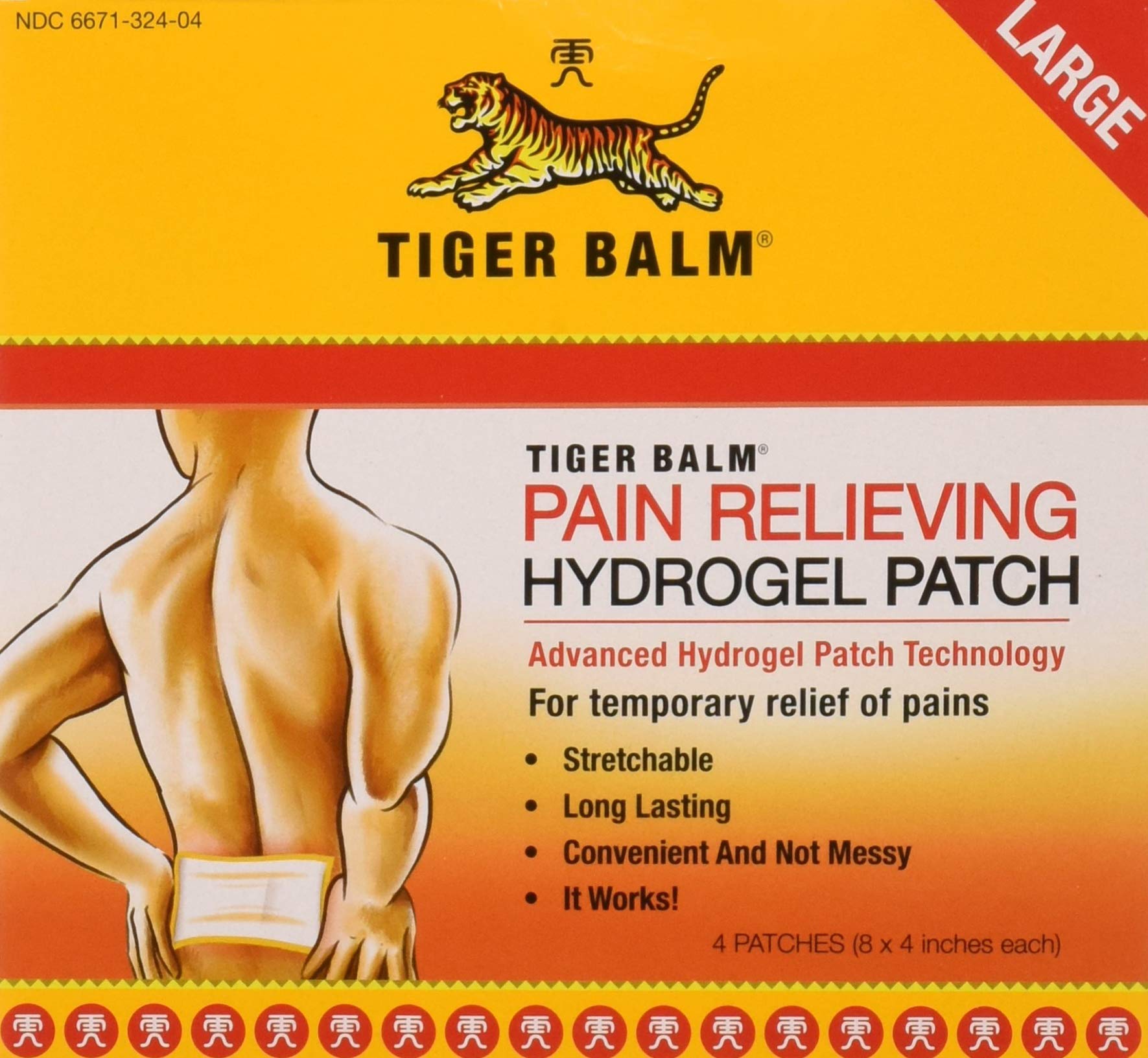Mua Tiger Balm Pain Relieving Large Patch, 4" x 8", 4/pack – Pain ...