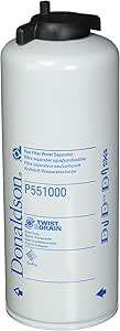 Amazon.com: Donaldson P551000 Fuel Filter, Water Separator, Spin-on ...