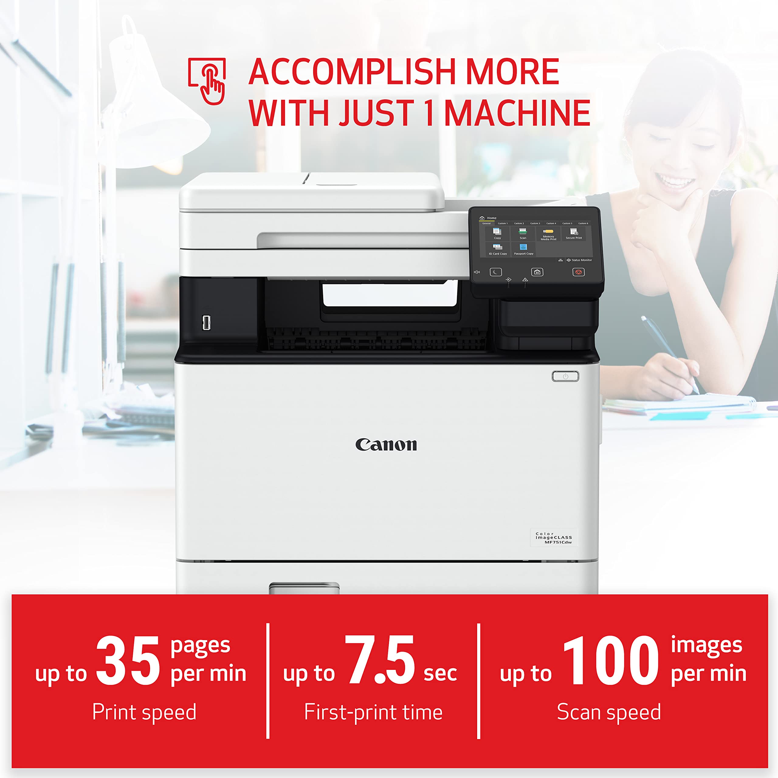 Mua Canon imageCLASS MF751Cdw - Wireless Duplex Color Laser Printer ...