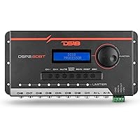 DS18 DSP2.8DBT 2-Channel in and 8-Channel Out Digital Sound Processor with Bluetooth and LCD ...