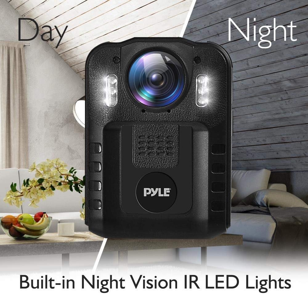 Mua Pyle Premium Portable Body Camera - Wireless Wearable Camera ...