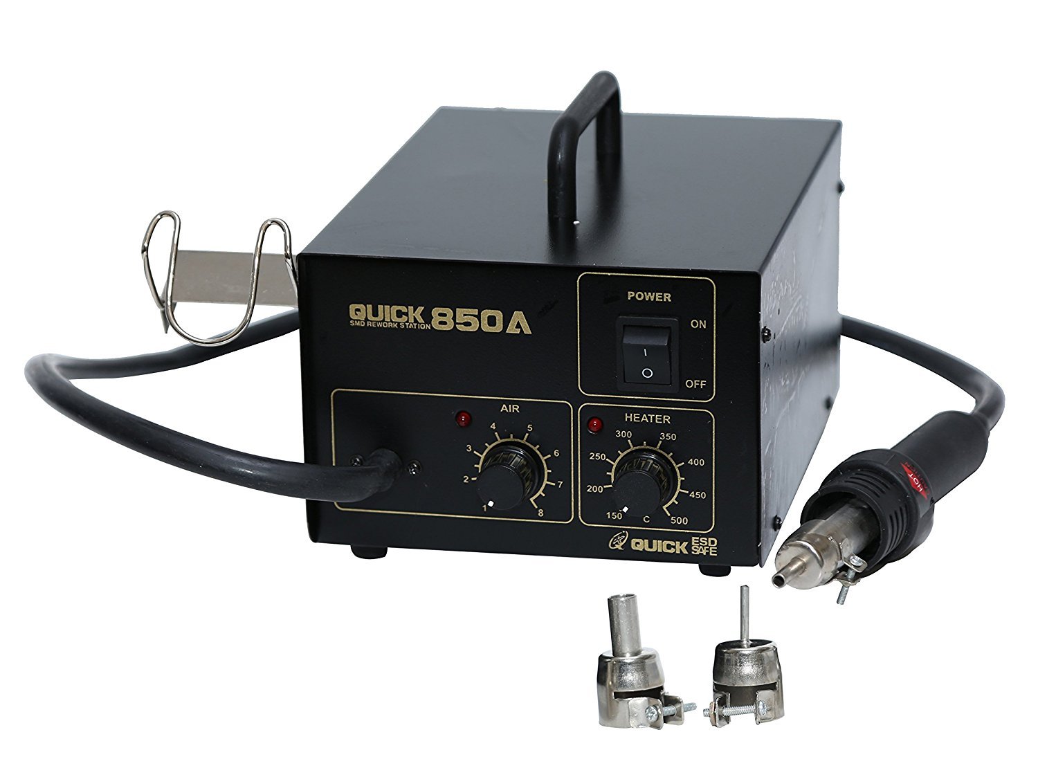 Amicikart Quick 850A+ 850A Hot Air Gun Soldering SMD Rework Station ...