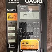 Casio fx-85GTX Scientific Calculator, Black: Amazon.co.uk: Office Products