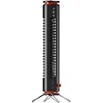 Sharper Image AXIS 16 Airbar Tower Desk Fan with Task Light, Full-Range ...
