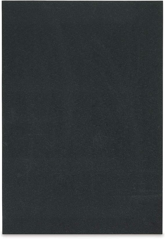 Worbla BLACK Sheet Size M (29x19 Inch Sheet) Thermoplastic Material for ...