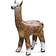 Amazon.com: Jet Creations 30" Tall Inflatable Llama Alpaca Light Brown ...