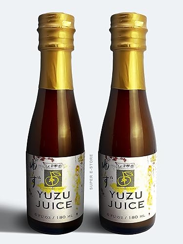 Yuzu Juice (2 Pack), Yakami Orchard 100% Pure and Natural Japanese ...
