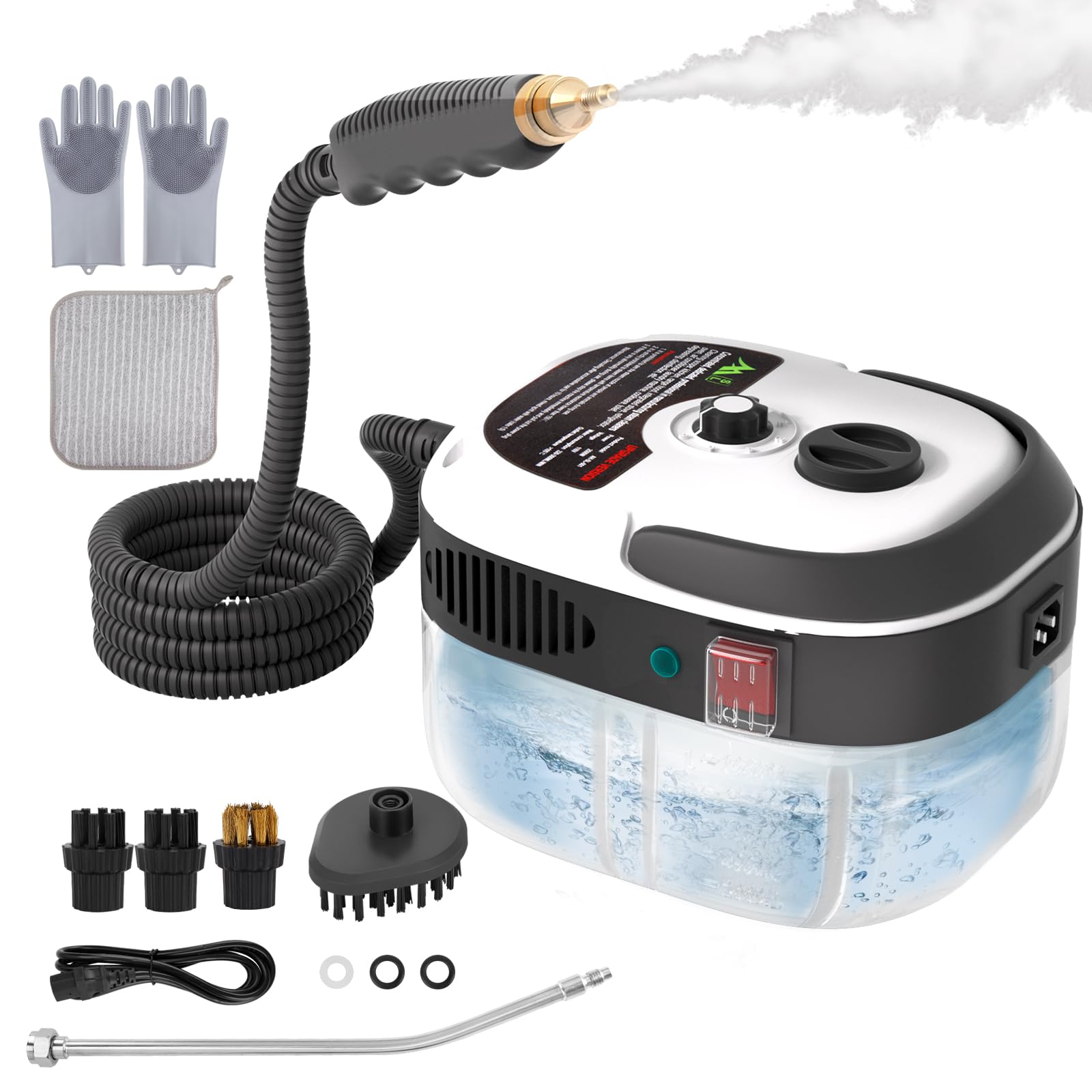 Mua STRCEAT Handheld Pressurized Steam Cleaner,2500W Handheld High Temp ...