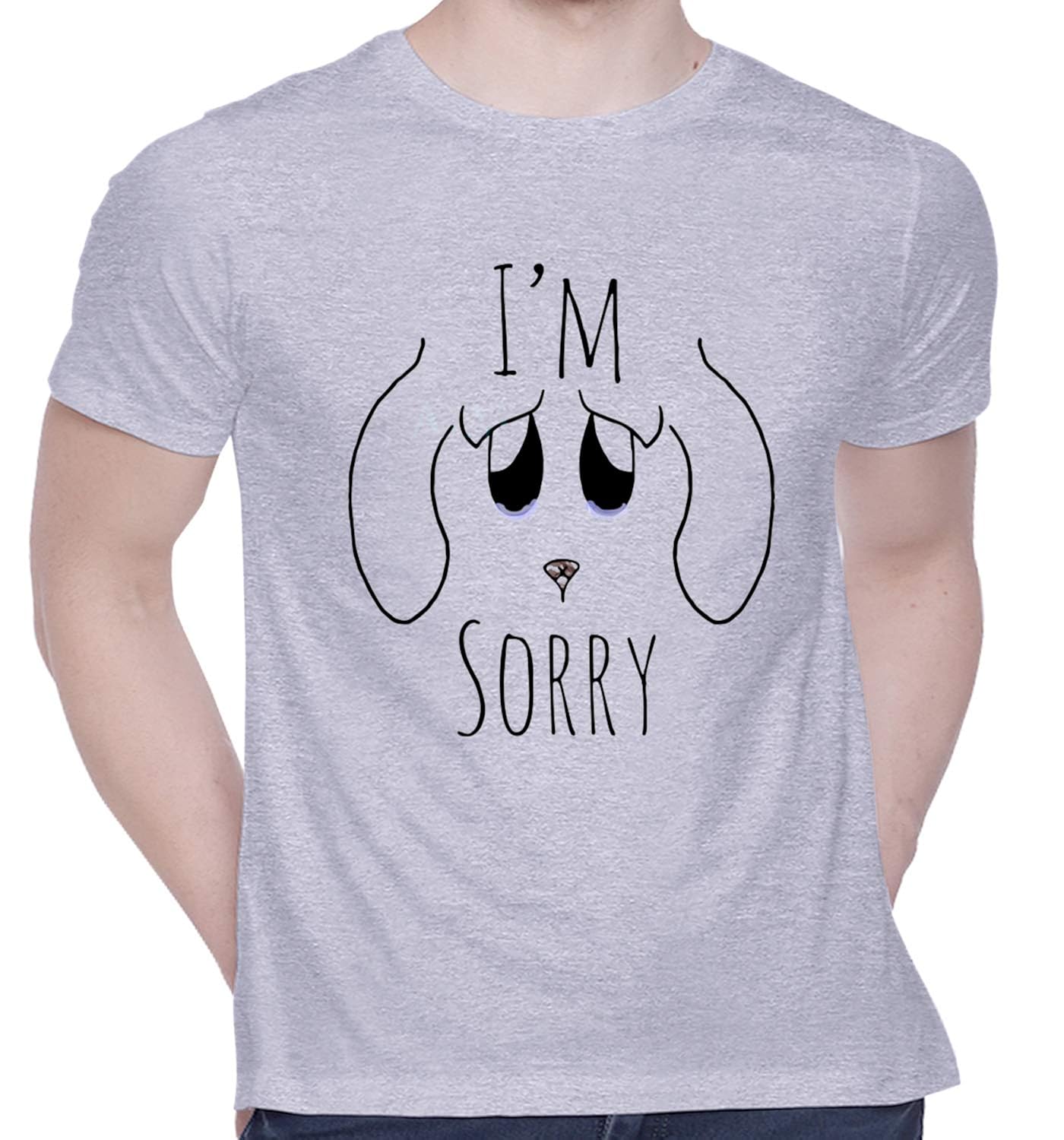 CreativiT Graphic Printed T-Shirt for Unisex I'm Sorry Tshirt | Casual ...