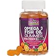 Amazon.com: Omega 3 Fish Oil Gummies - High DHA & EPA Tasty Orange ...