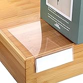 Amazon.com : 50 Pcs Library Shelf Label Holders 7.6 x 4 Inch Moveable ...