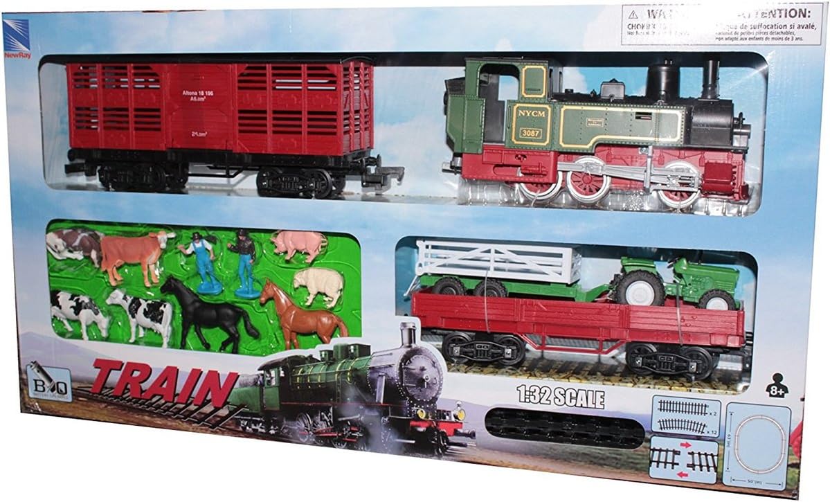 NewRay 8605 Model Locomotive Playset – BigaMart