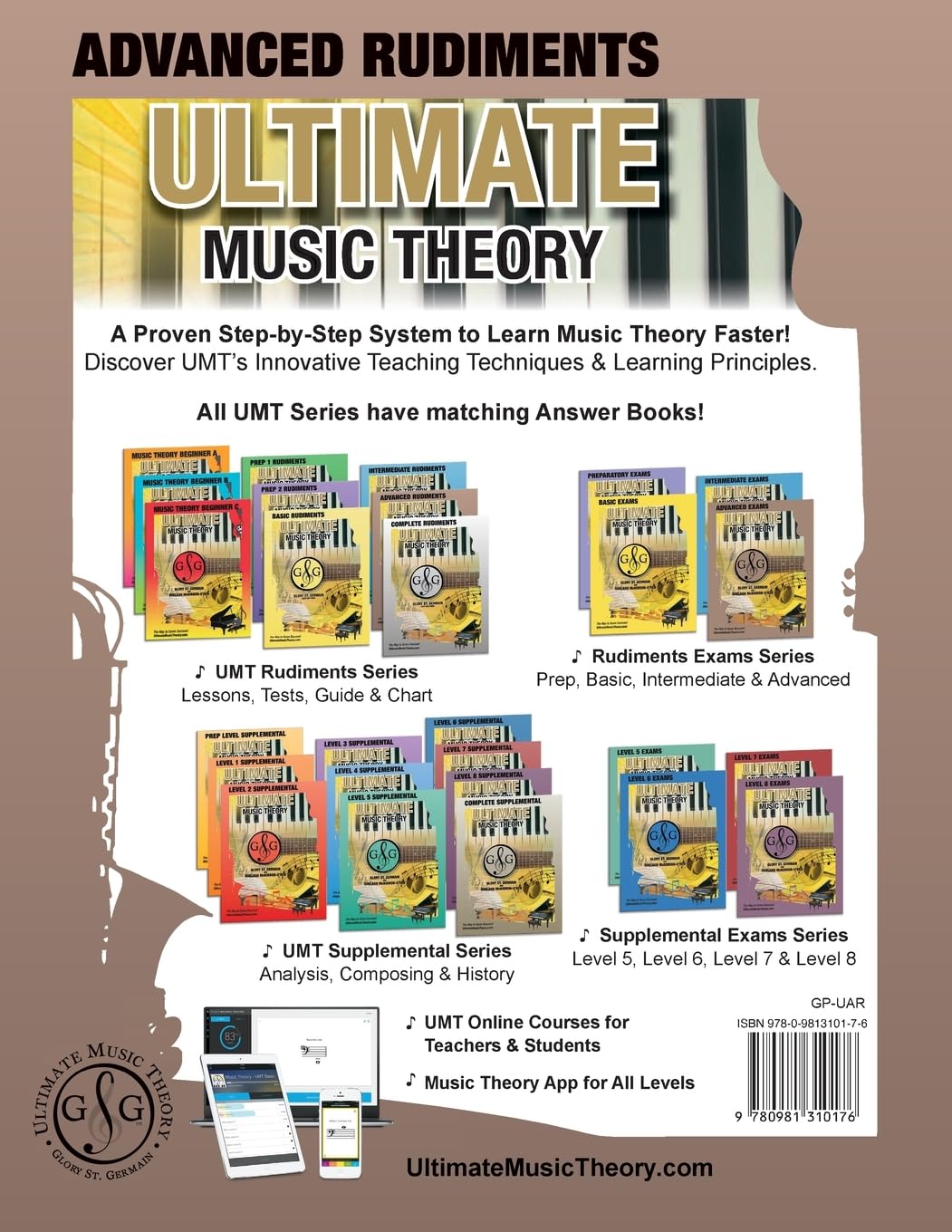 Mua Advanced Rudiments Workbook - Ultimate Music Theory: Advanced Music ...