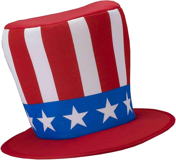 Amazon.com: Forum Novelties Adults Patriotic American Uncle Sam Star ...