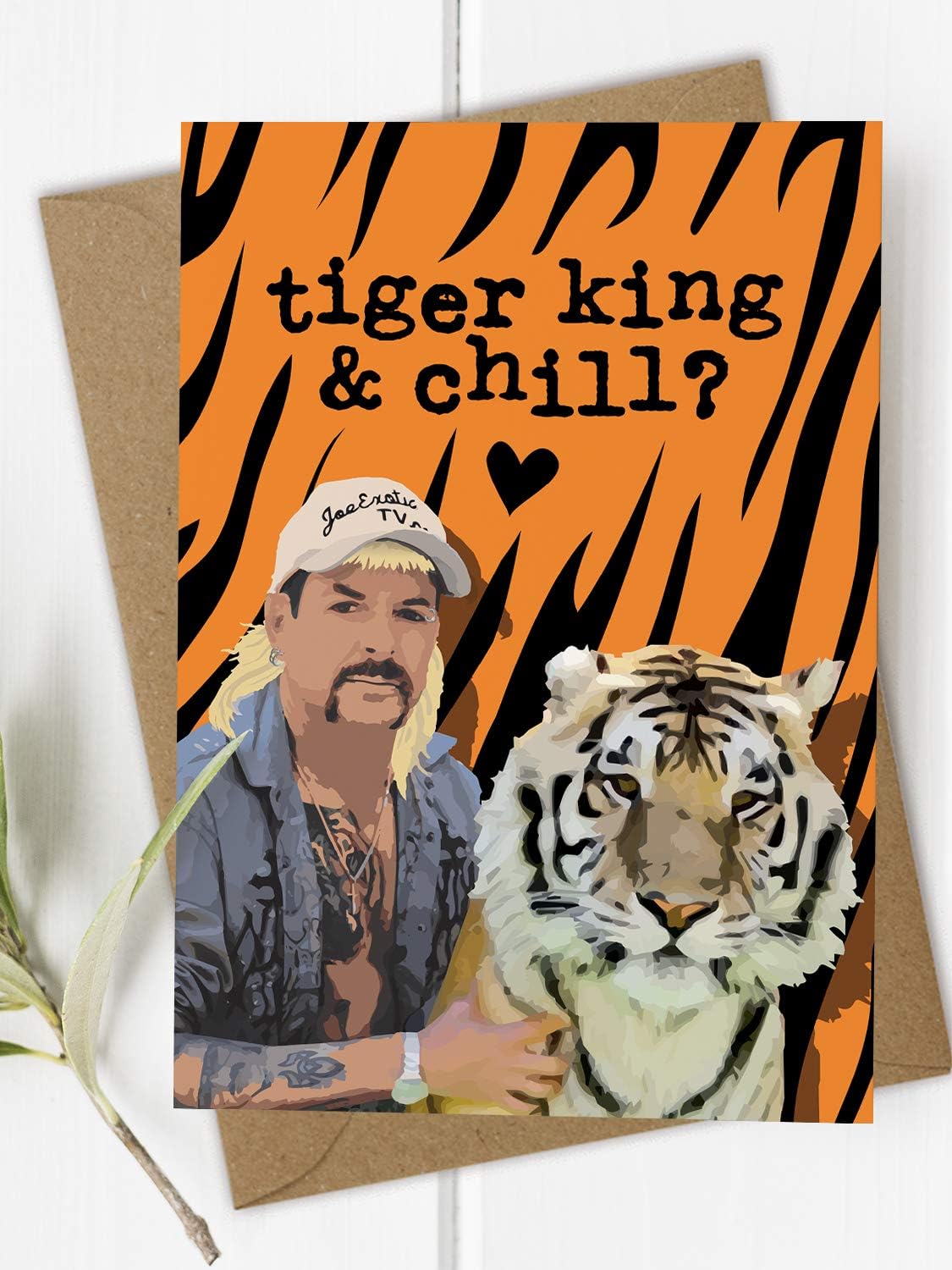 Tiger King Anniversary Card for Boyfriend or Girlfriend, Tiger King ...